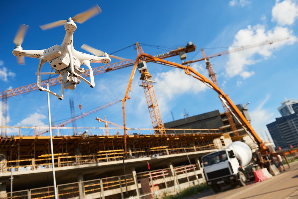 Improving Concrete and Asphalt Applications with Drone Technology ...
